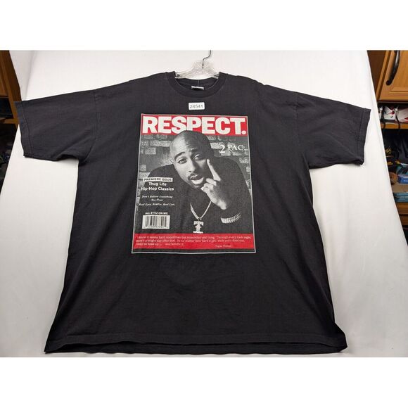 Shirts | Vintage Pro Club Tshirt Men 3xl Black Tupac Shakur Graphic 10 ...